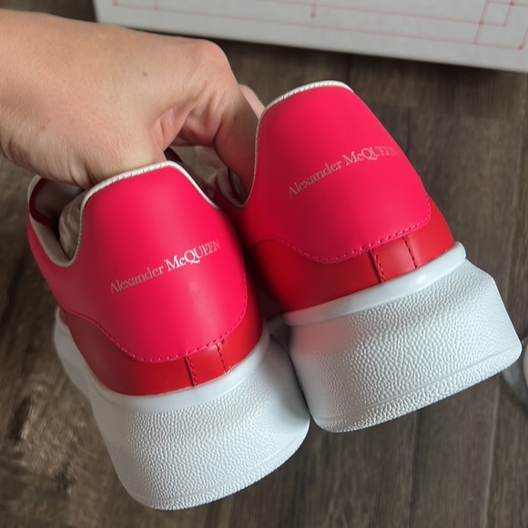 Alexander McQueen | Shoes | New Alexander Mcqueen Poppy Red Sneakers ...